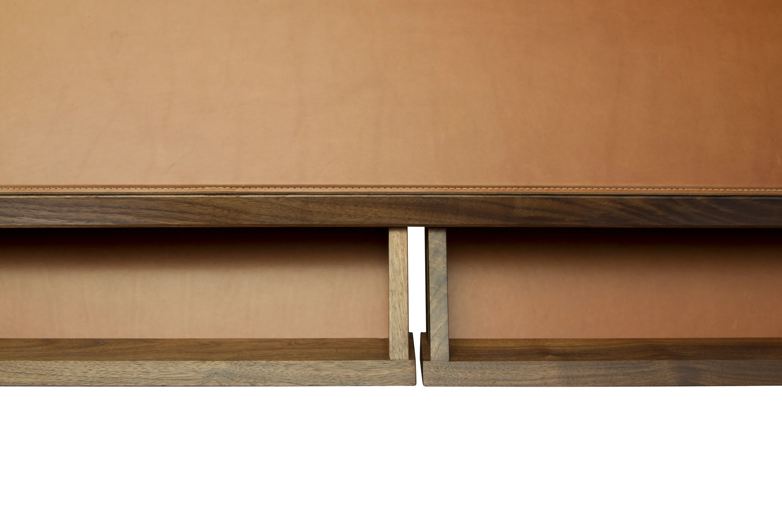 Desk — Campaign Writing Desk with Leather Blotter — Richard Wrightman ...