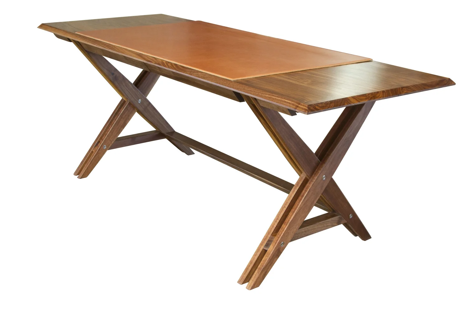 Desk — Campaign Writing Desk with Leather Blotter — Richard Wrightman ...