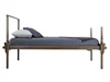 Greydon Bed — Campaign Platform Bed with Through-Tenon Joinery ...