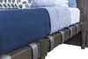 Jasper Bed with Jasper Headboard — Leather Campaign Bed — Richard ...