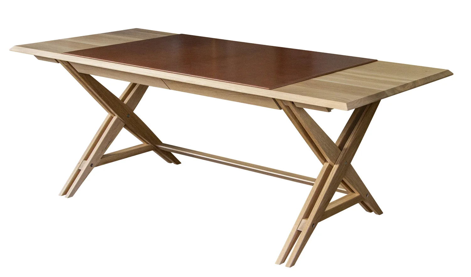 Desk — Campaign Writing Desk with Leather Blotter — Richard Wrightman ...