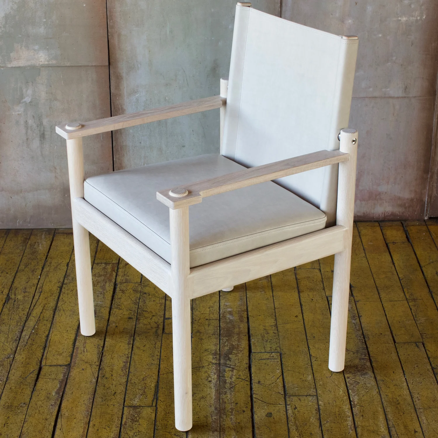 Reed Arm Chair — Handcrafted Upholstered Arm Chair — Richard Wrightman ...