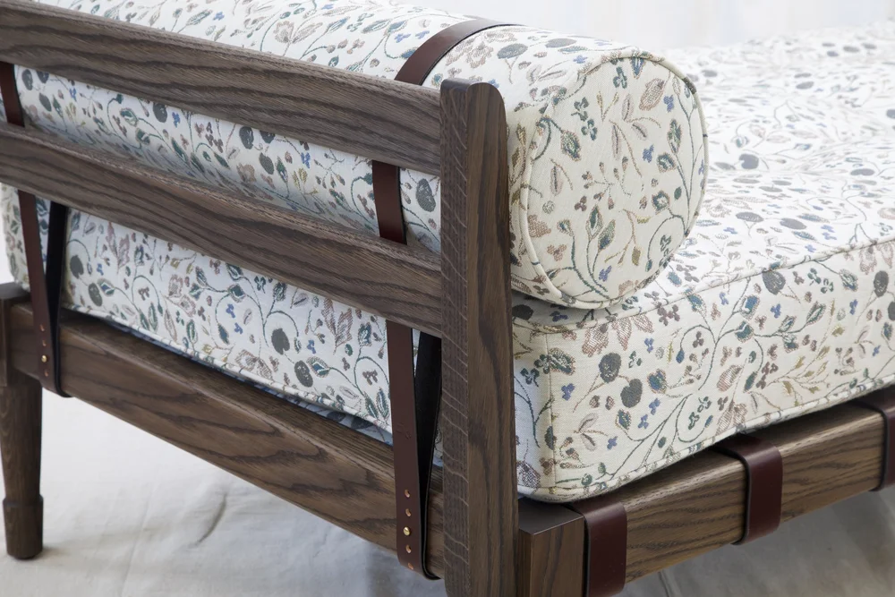 Jasper Day Bed — Campaign Daybed with Leather Strapping — Richard ...