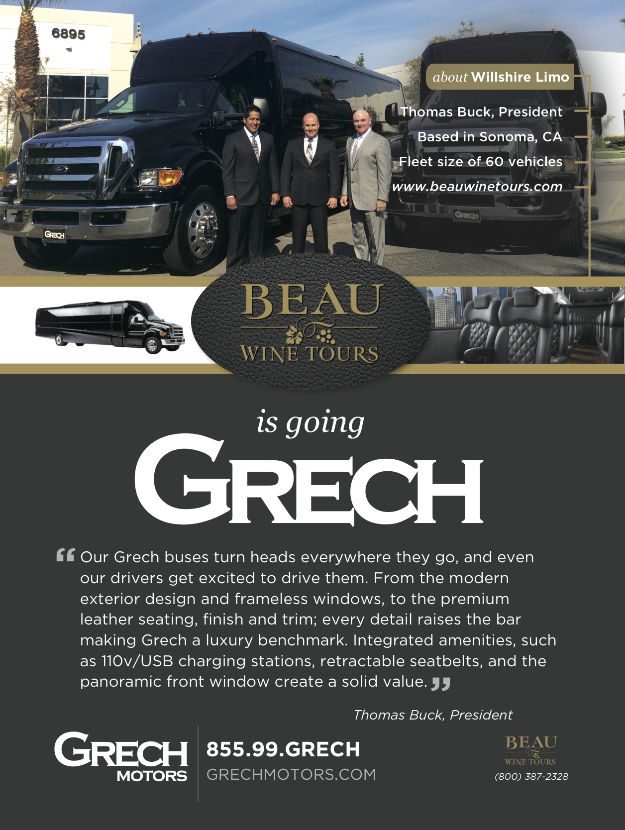 Grech Motors - "Going Grech" — Grech Motors | Luxury Shuttle Bus ...