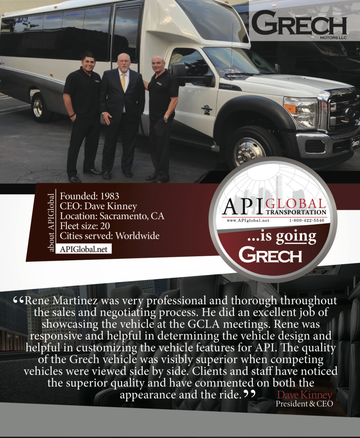 Grech Motors - "Going Grech" — Grech Motors | Luxury Shuttle Bus ...