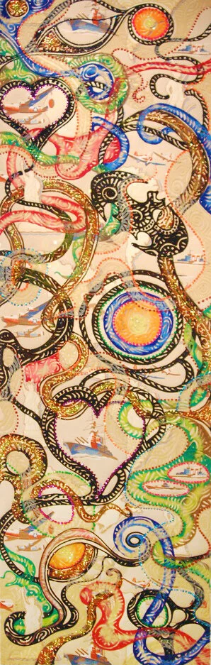 Glitter Drawings — Christopher Tanner