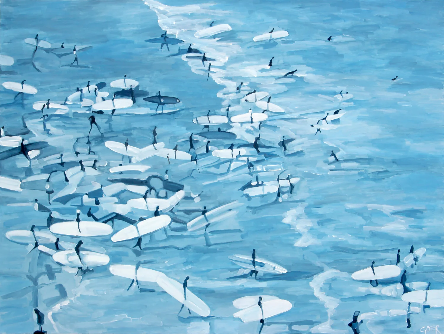 surfers — chelsea goer art