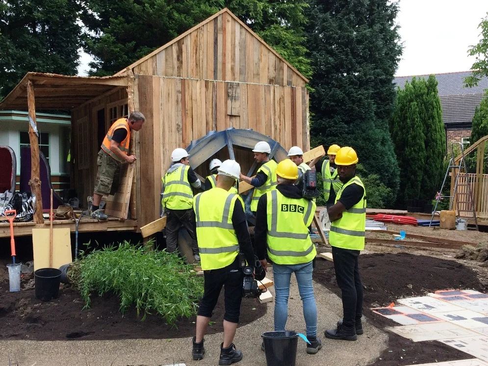 Helping CBBC’s Dengineers build their biggest den ever! — Smith ...