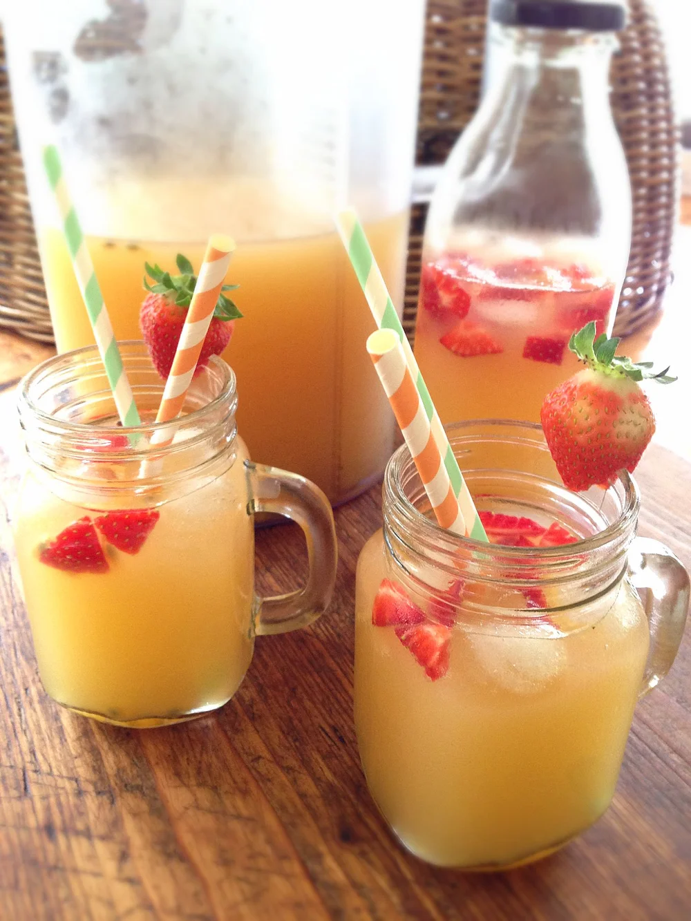 Passionfruit & Strawberry Iced Tea for Summer — Kulinary Adventures of Kath