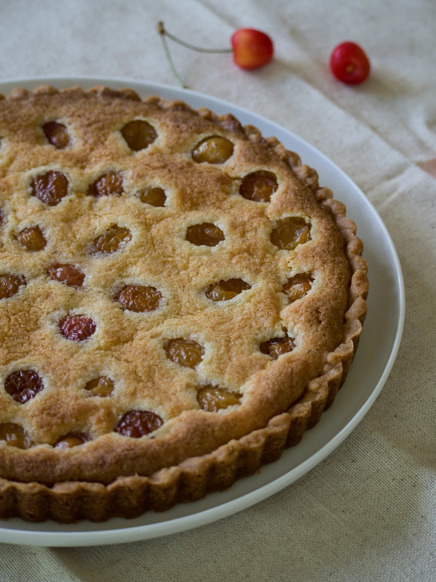 A White Cherry Tart for Christmas & A Cookbook — Kulinary Adventures of ...