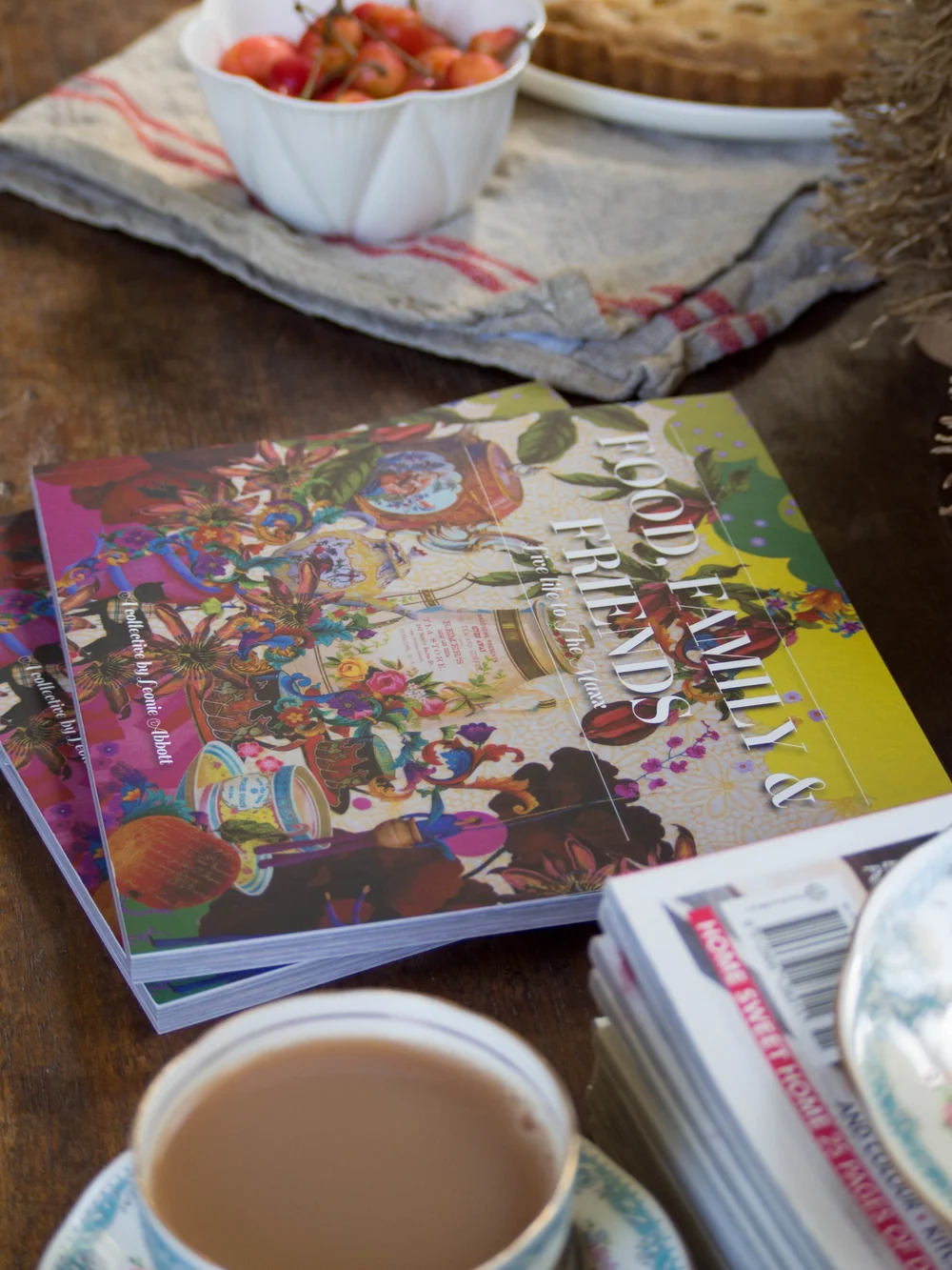 A White Cherry Tart for Christmas & A Cookbook — Kulinary Adventures of ...