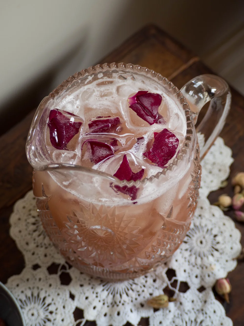 Lychee Rose Summer Cooler — Kulinary Adventures of Kath