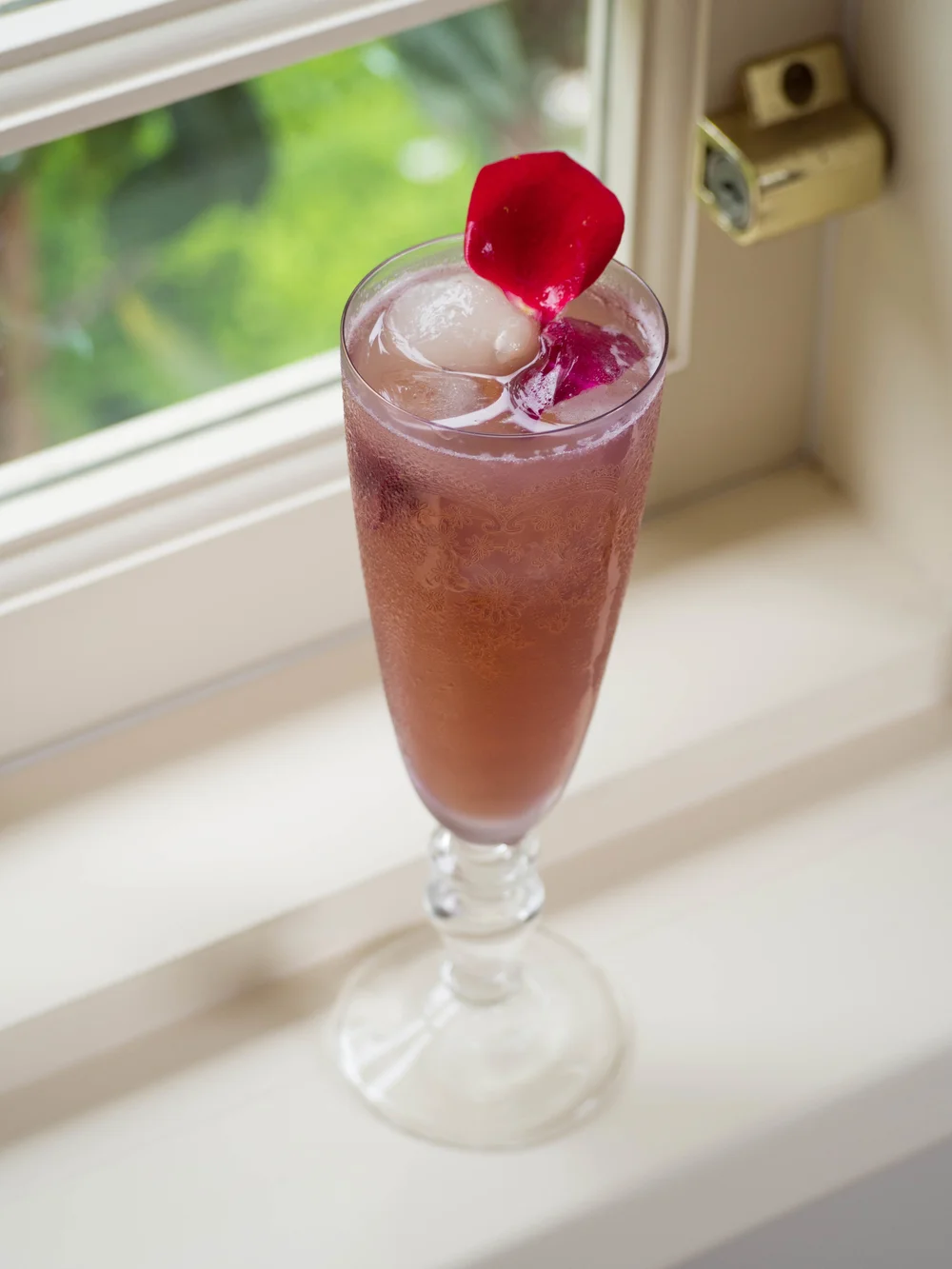Lychee Rose Summer Cooler — Kulinary Adventures of Kath