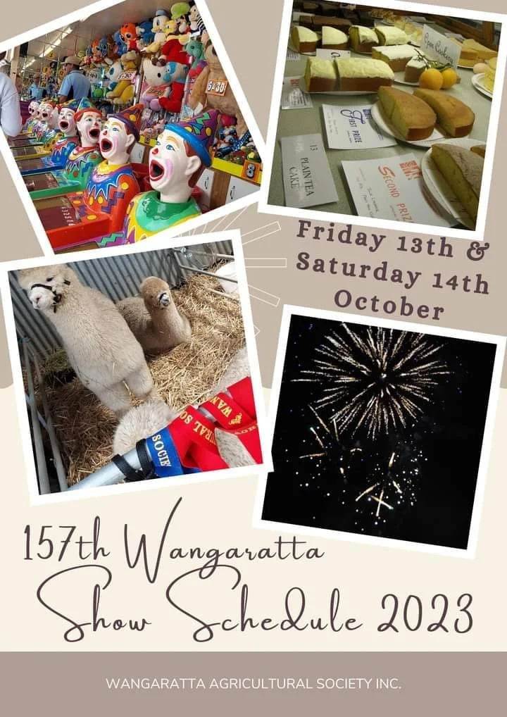 WANGARATTA AGRICULTURAL SOCIETY INC. — Victorian Agricultural Shows