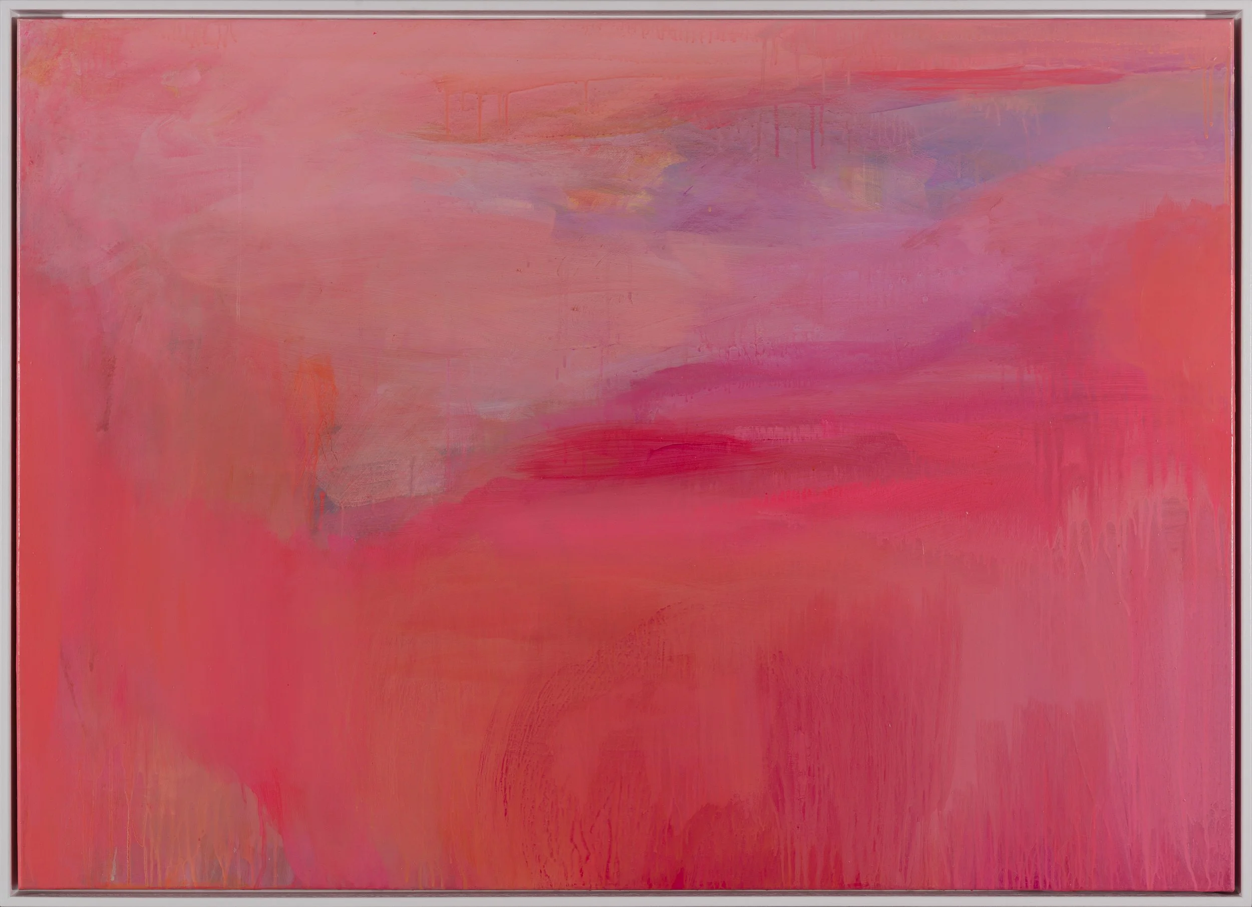 Fire Sky 140x100cm FRAMED — SOPHIE ABBOTT