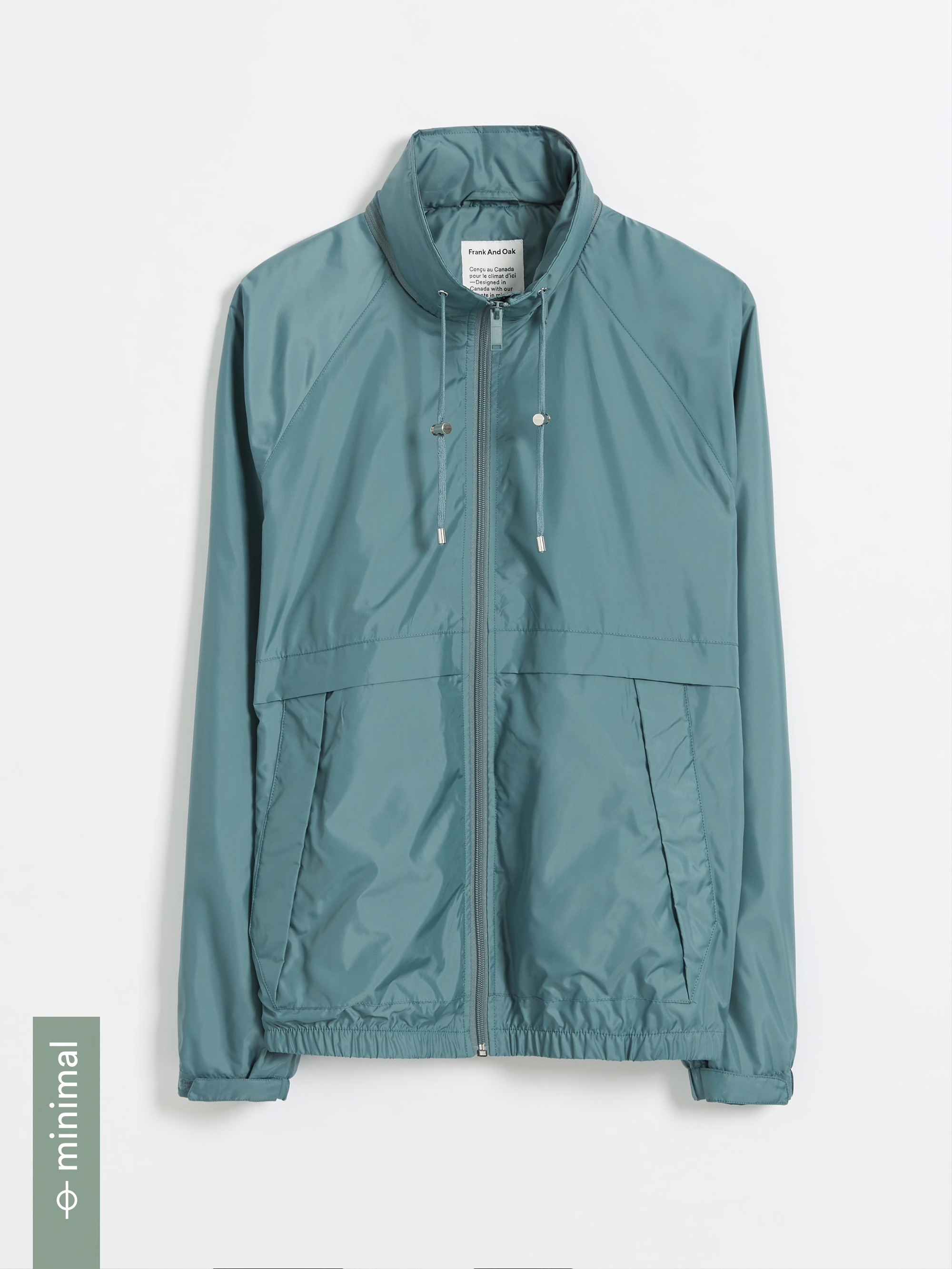 Frank and Oak Recycled Poly Packable Windbreaker Review — What is a ...