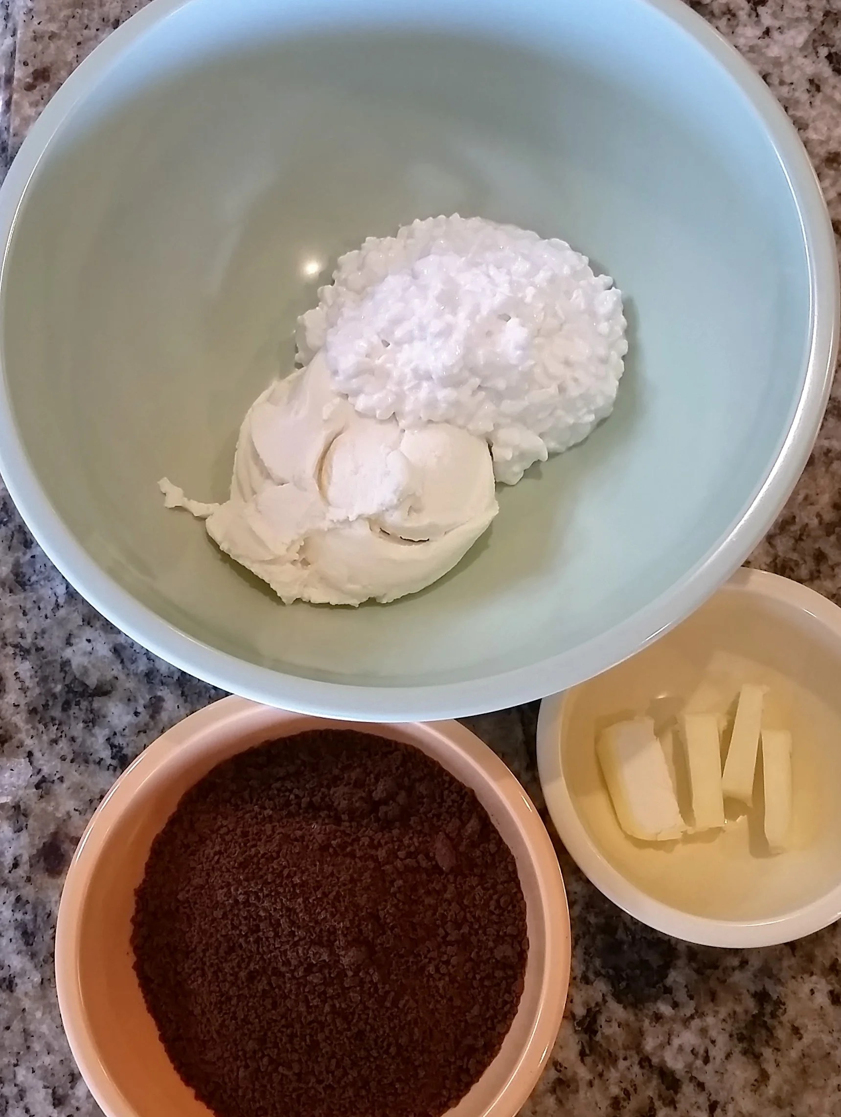 THE "LOWER" FAT CHOCOLATE CHEESECAKE — DoubleTake