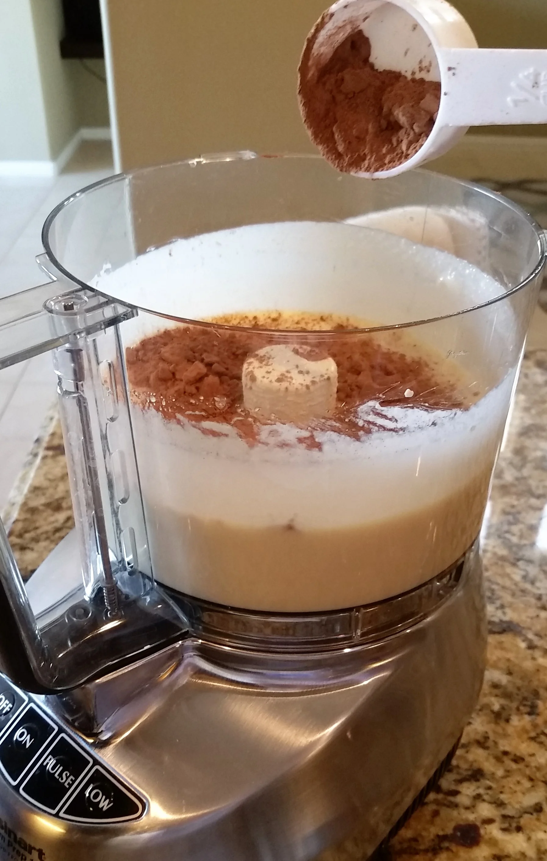 THE "LOWER" FAT CHOCOLATE CHEESECAKE — DoubleTake