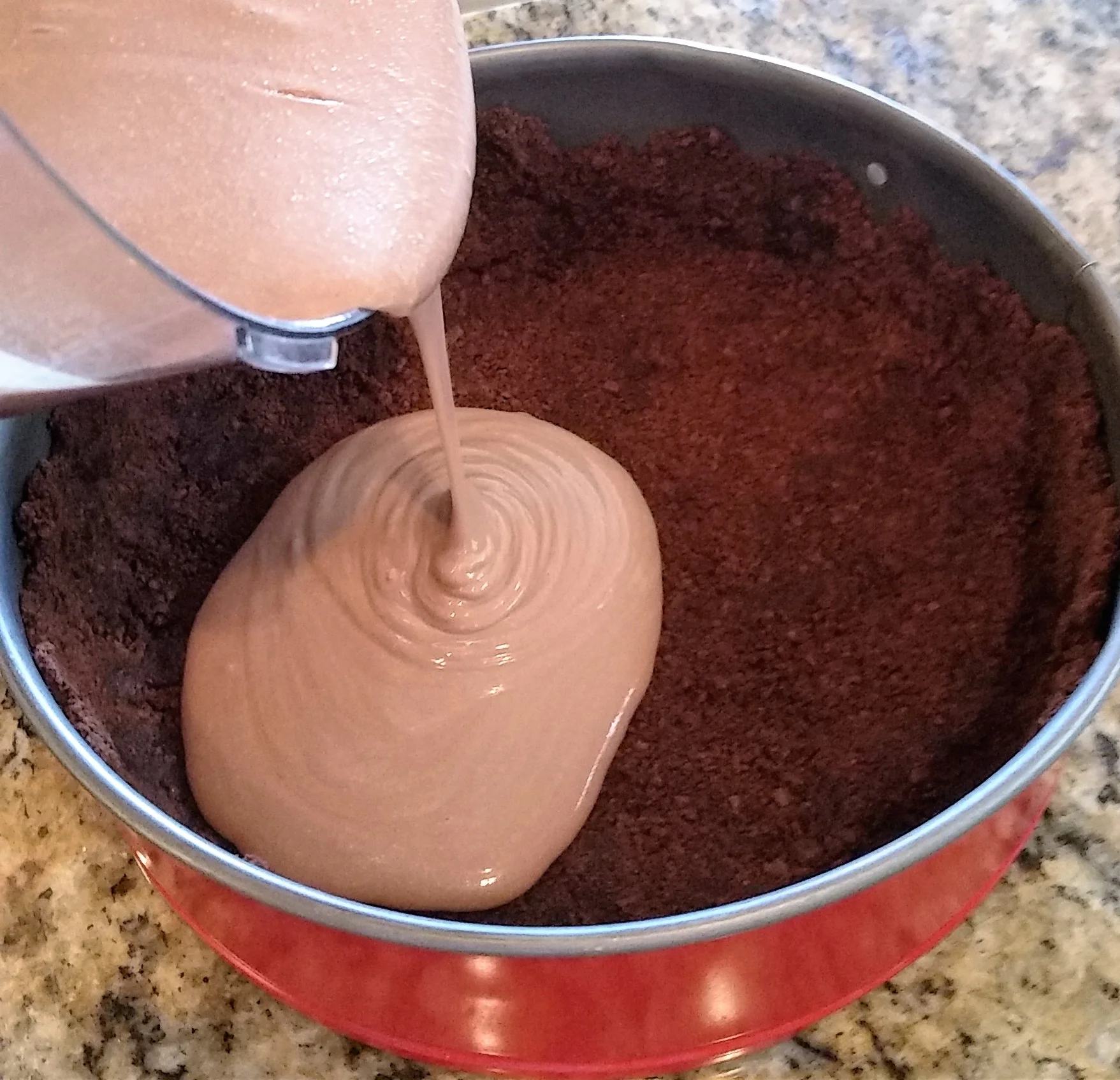 THE "LOWER" FAT CHOCOLATE CHEESECAKE — DoubleTake