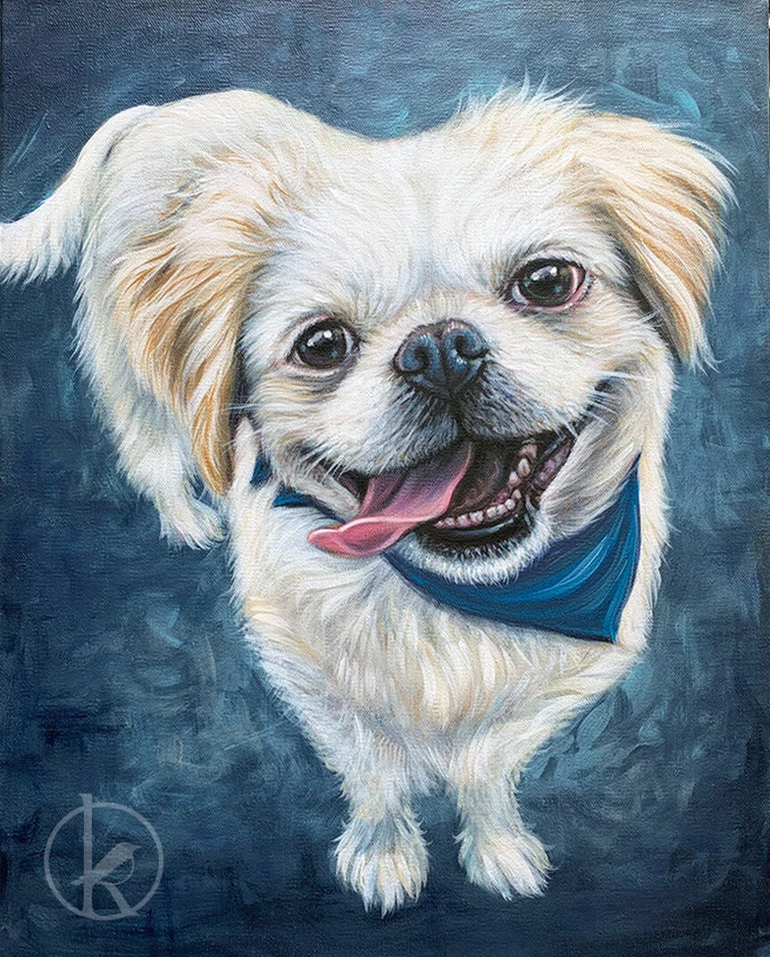Pet Portraits — Robin Kachantones Fine Art & Illustration