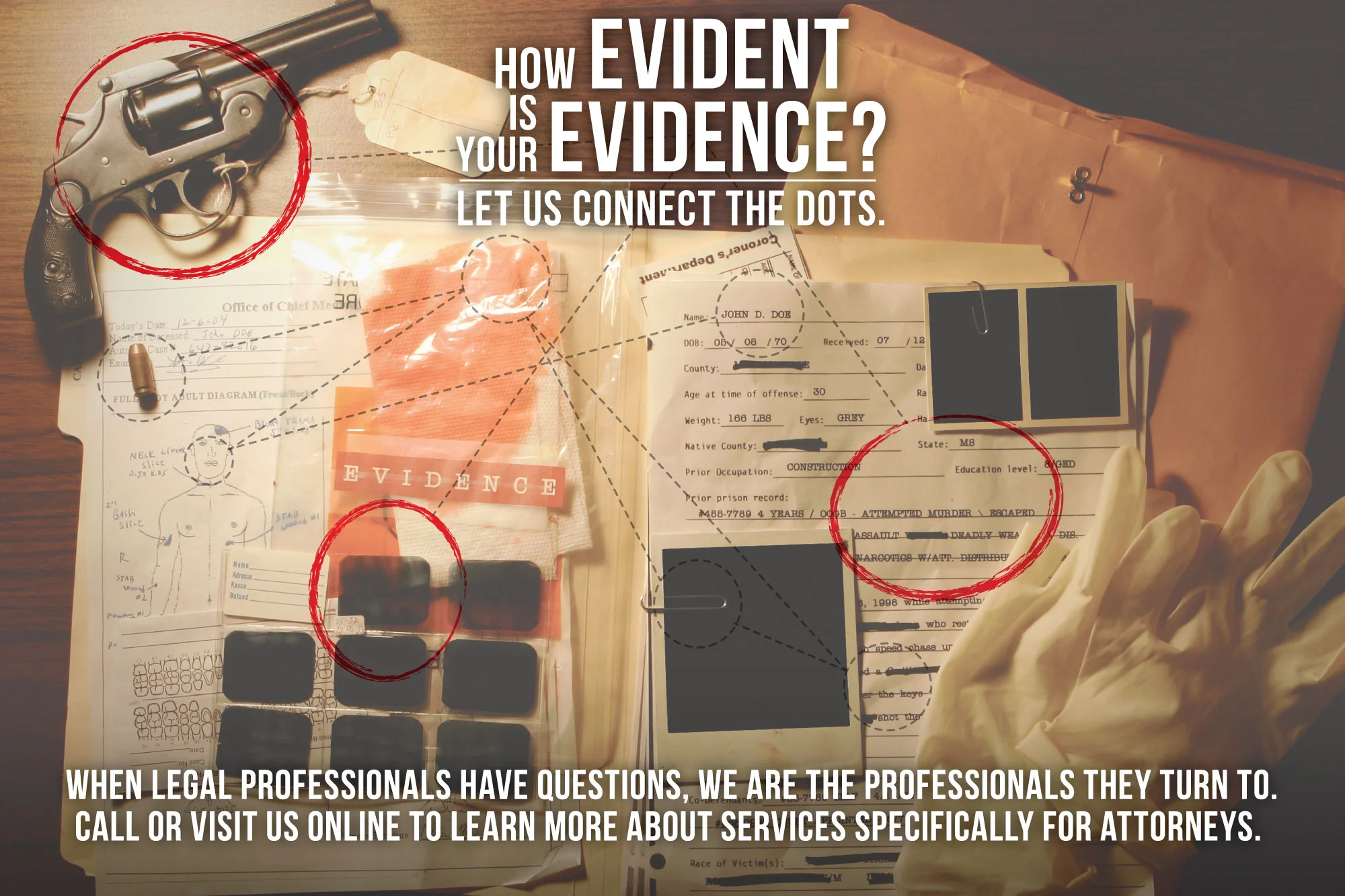 Bloodstain Pattern Analysis, Crime Scene Reconstruciton and Training – BG&A
