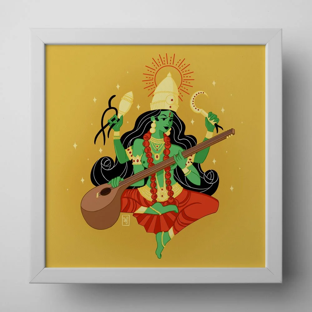 goddess and pop culture art, clothing and accessories