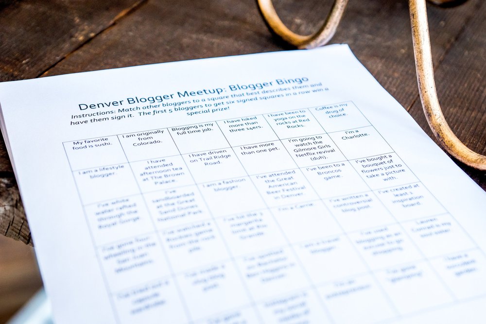 Colorado & Denver Blogger Exclusive Meetup | Planning And Hosting An ...