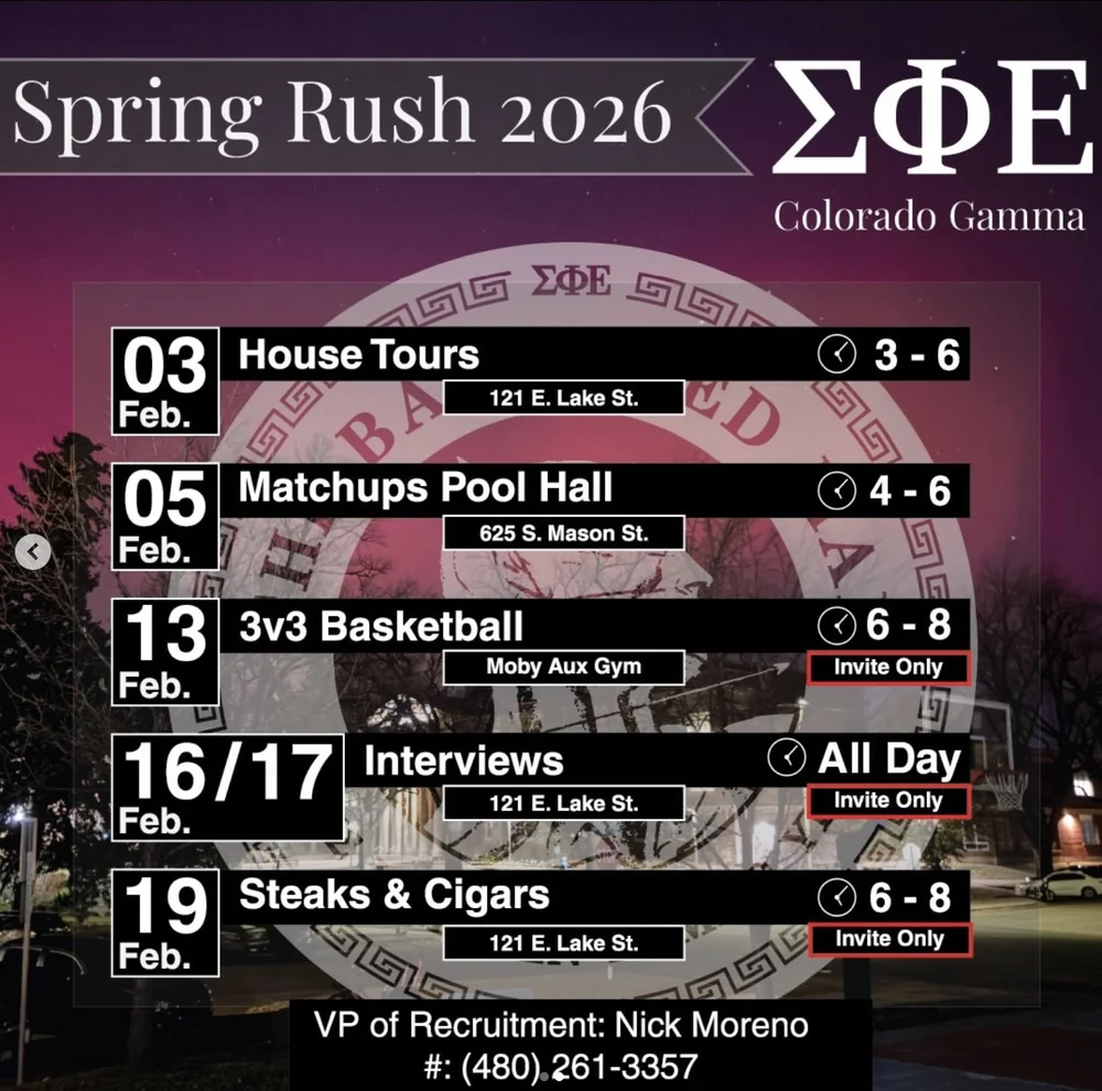 Current Rush Information — CSU SigEp