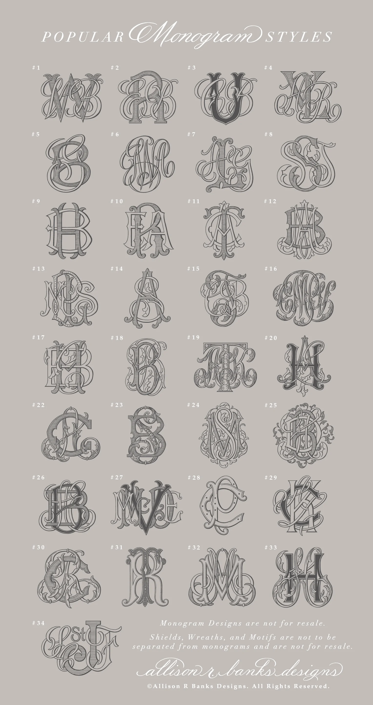 Monograms R Us