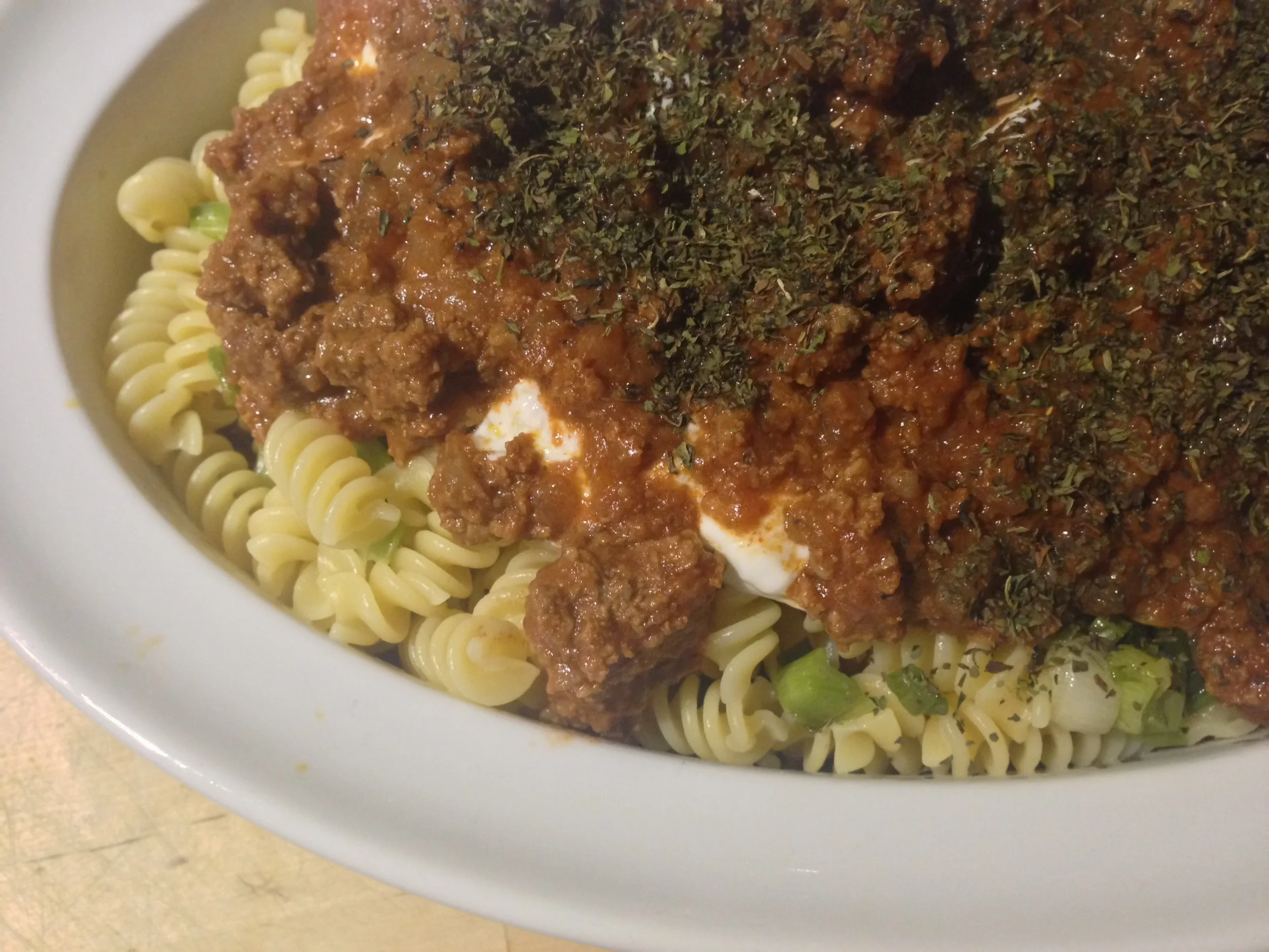 AFGHAN PASTA WITH KOFTA MEAT SAUCE AND GARLICKY YOGURT - NO BAKING ...