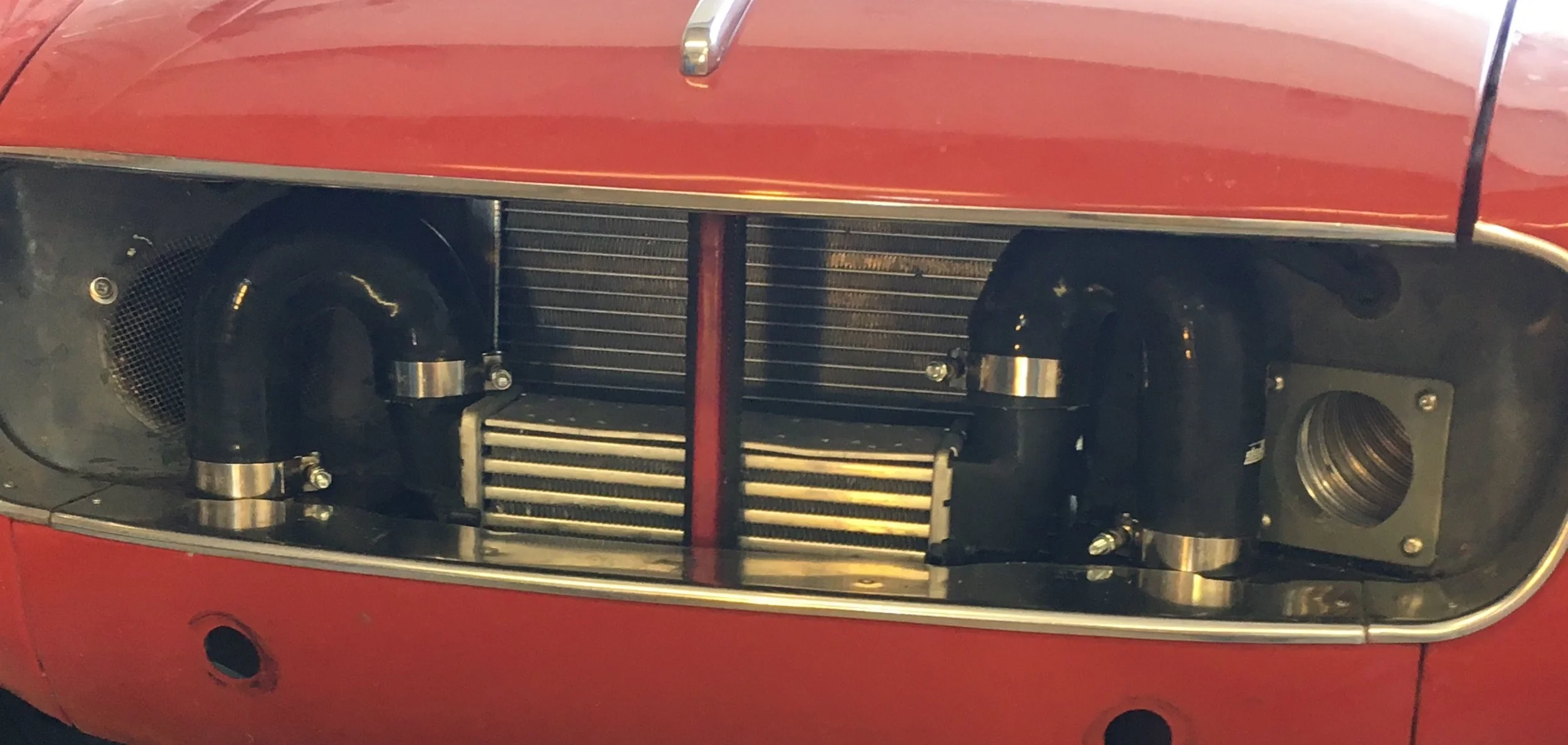 Installing Supercharger — Creative Spridgets