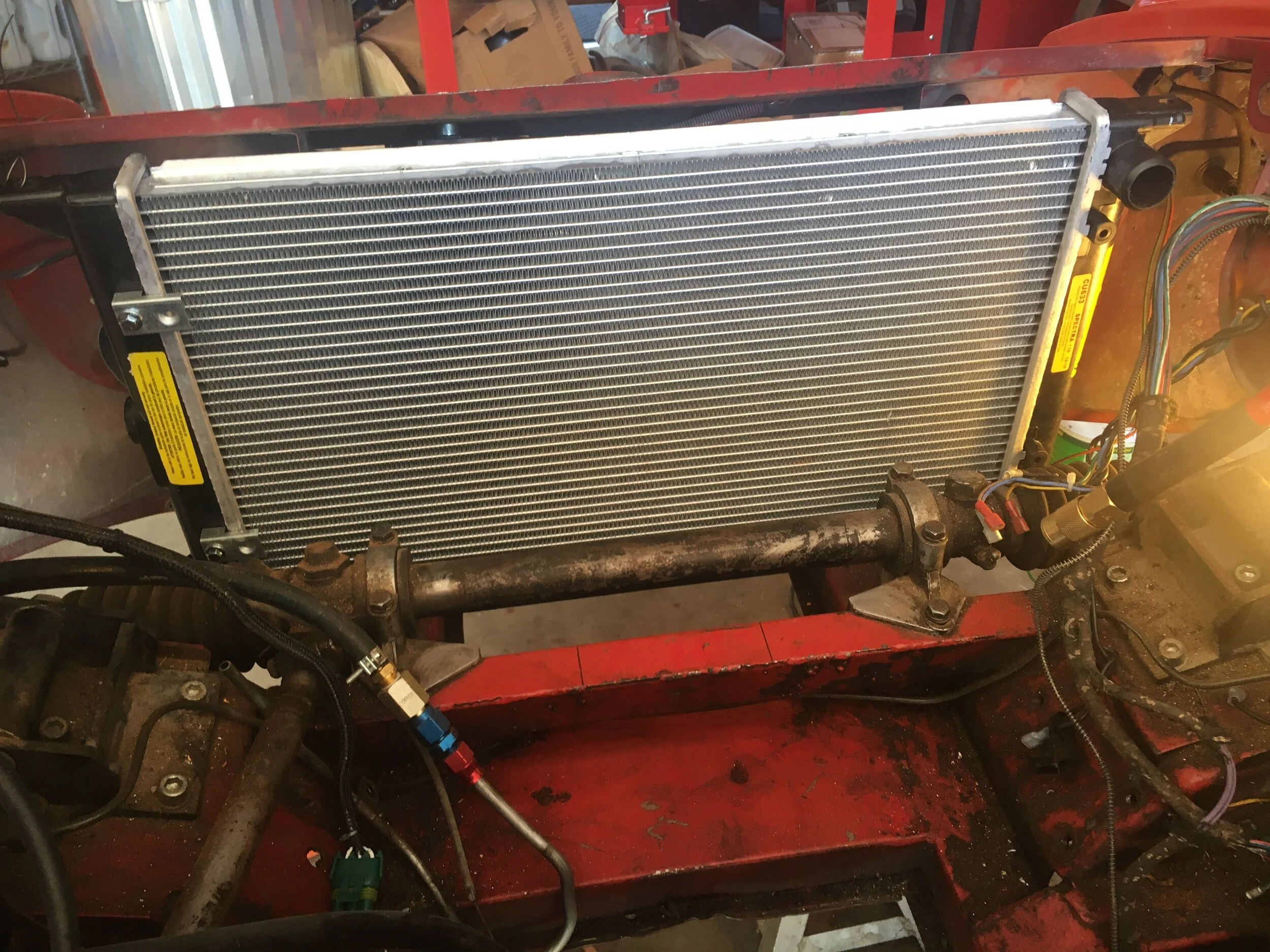 VW Rabbit radiator — Creative Spridgets