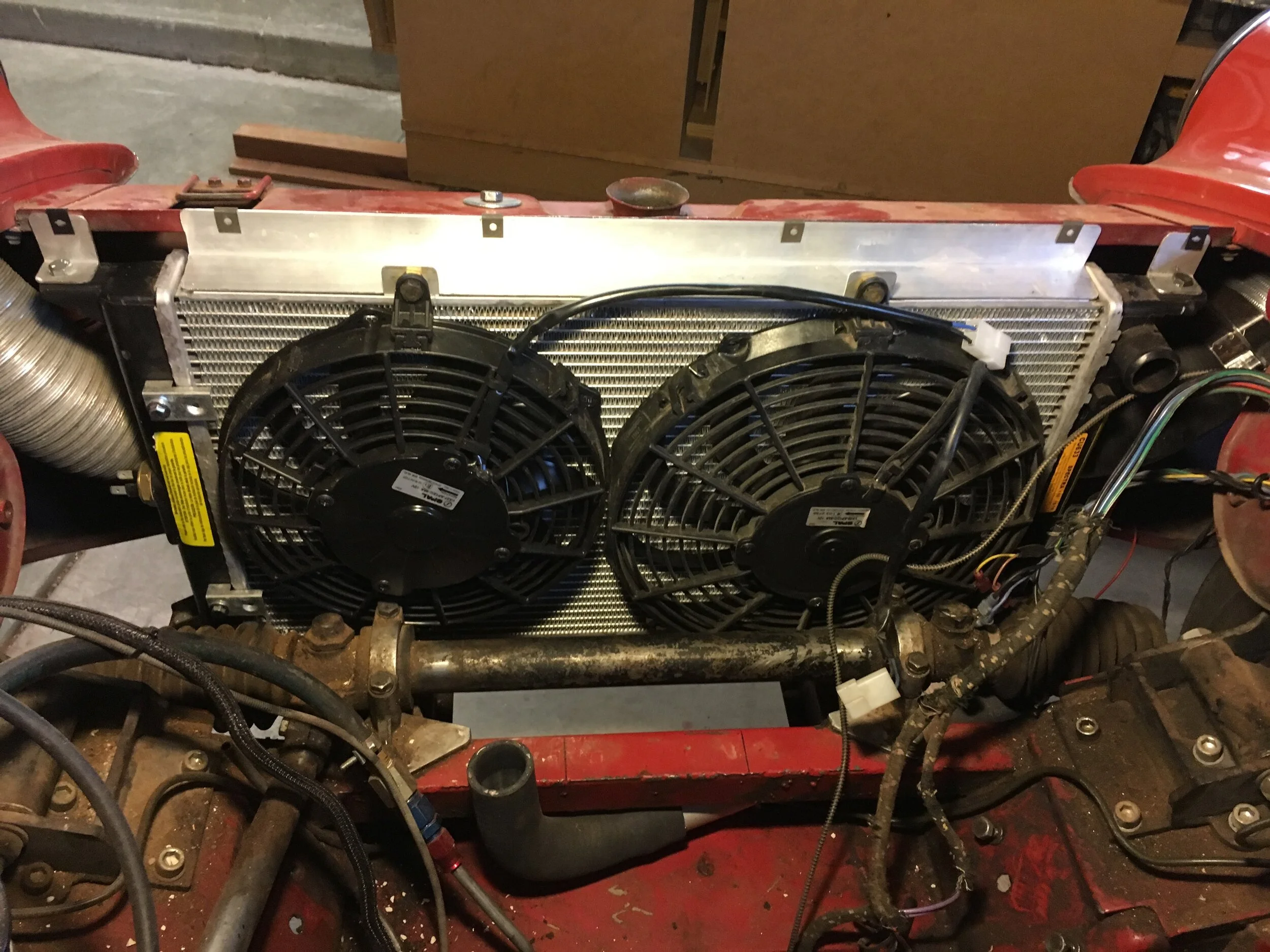 VW Rabbit radiator — Creative Spridgets