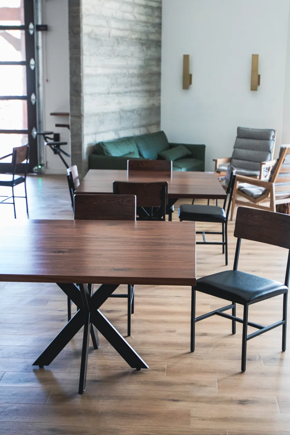 RESTAURANT TABLES + FIXTURES - Mez Works Furniture | Lake Tahoe and SF ...