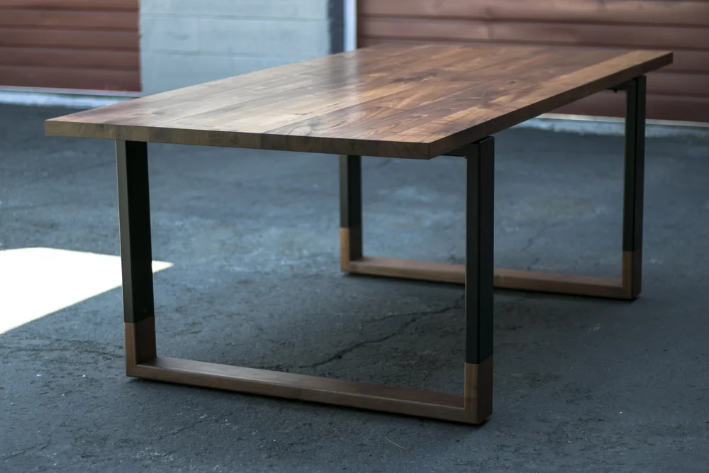 Steel And Wood Table