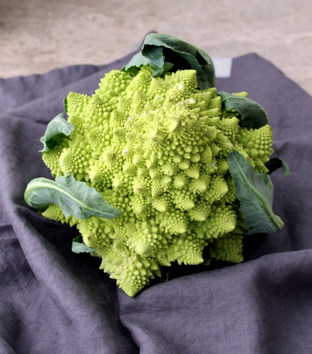 Roasted Romanesco with Almonds, Capers and Dill — Whole Nourishment