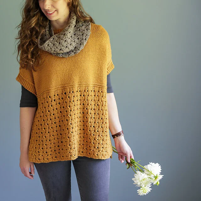 10 Modern Poncho Knitting Pattern — Blog.NobleKnits