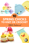 10 Free Chick Patterns to Knit and Crochet — Blog.NobleKnits