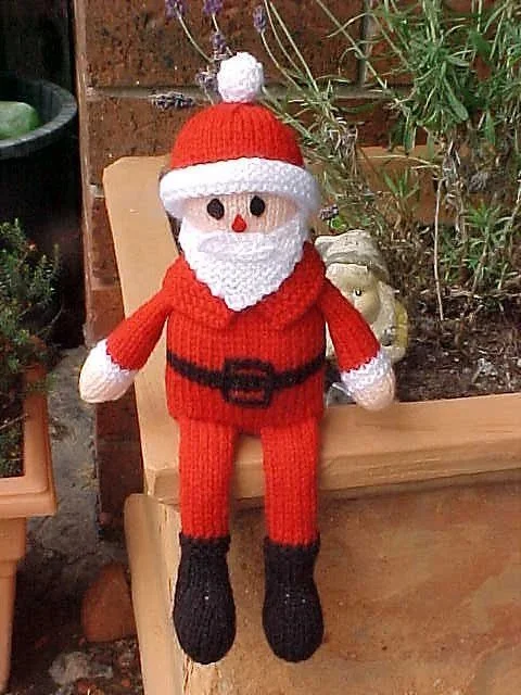 10 Free Santa Claus Knitting Patterns — Blog.NobleKnits