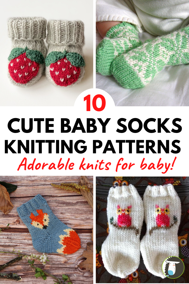 10 Cutest Baby Socks to Knit — Blog.NobleKnits