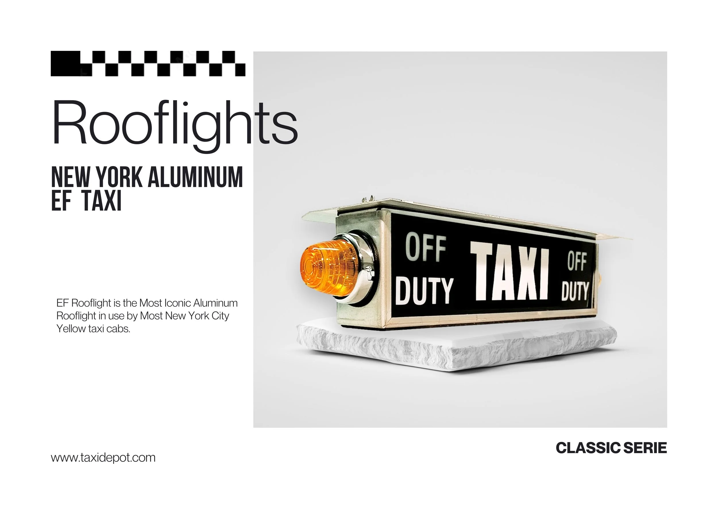 Rooflights, Taxi Lights, Dome Lights, Top Lights — Taxidepot