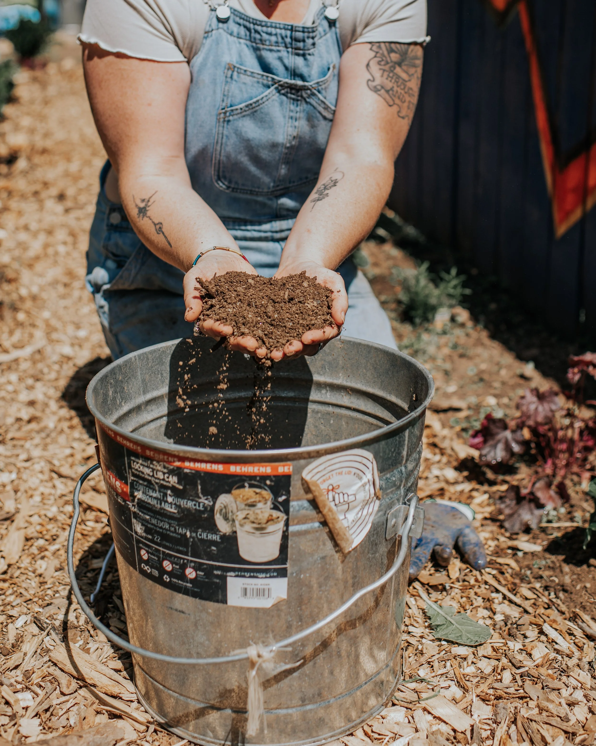Community Garden Compost Delivery — Food Well Alliance