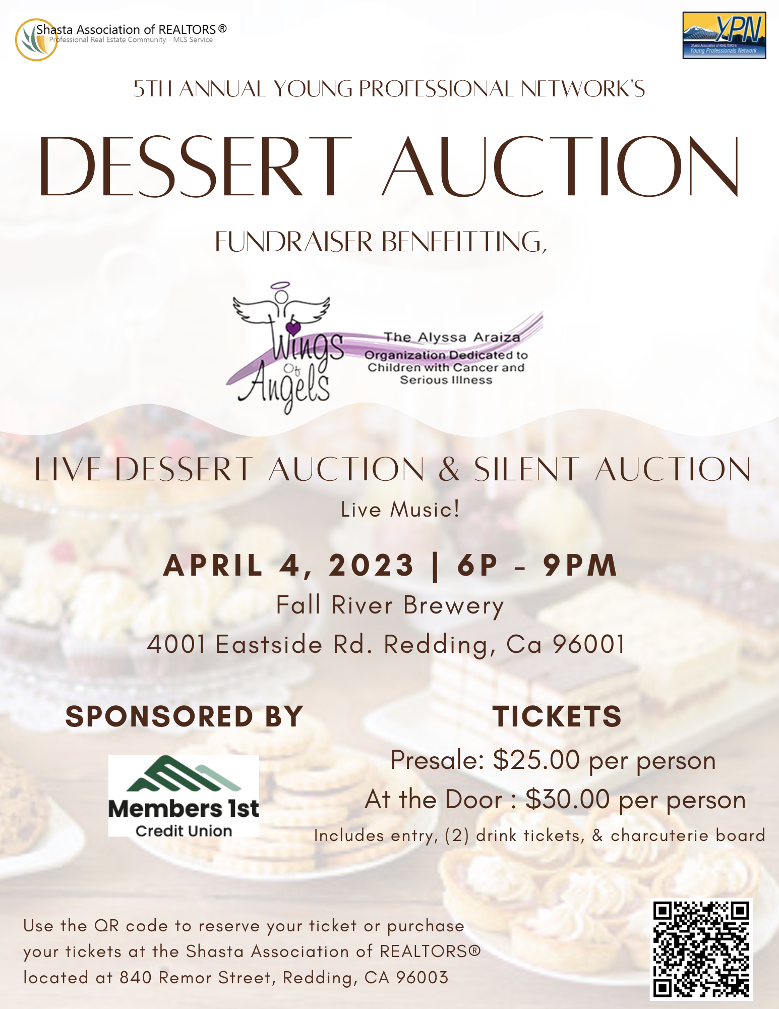 2023 YPN Dessert Auction — Shasta Association of REALTORS