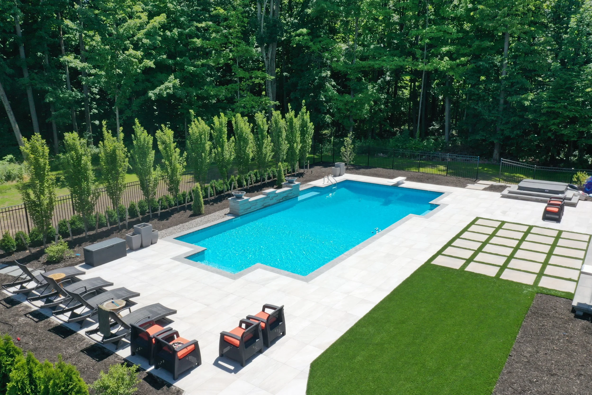 Pool Site Design and Build — Syracuse Lightscapes, Inc.