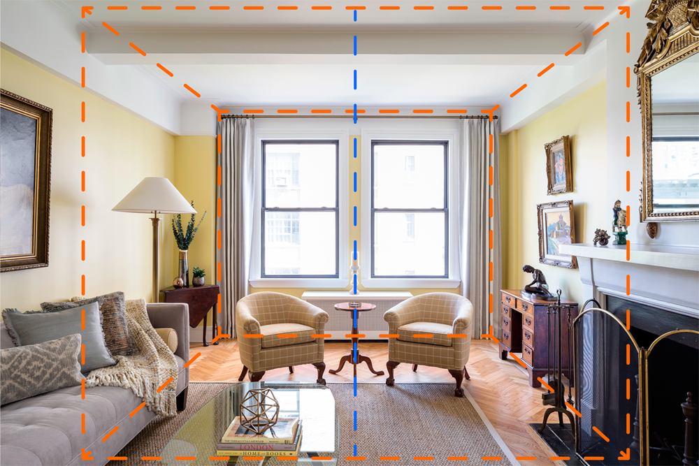 Two Point Perspective Photography Room