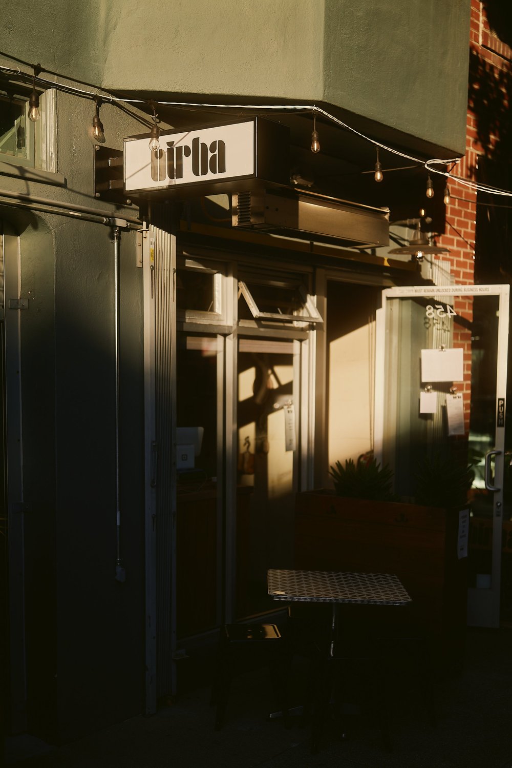 BIRBA - HAYES VALLEY'S WINE BAR & GARDEN OASIS