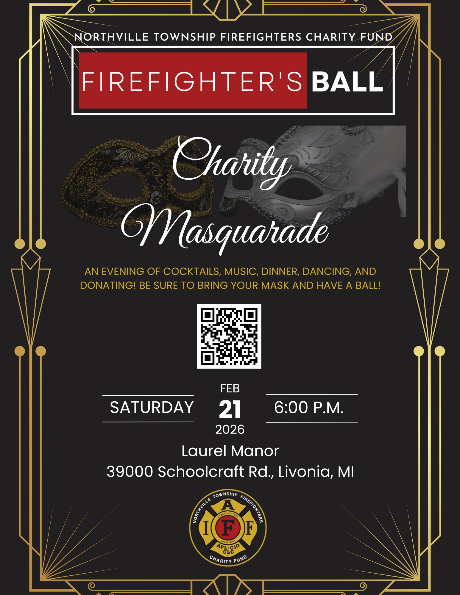2026 Firefighter's Ball — Northville Township Firefighters Charity Fund