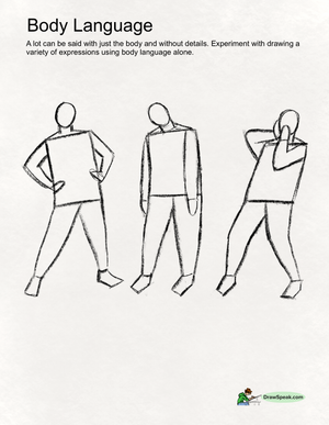 Shape Poses — Draw Speak
