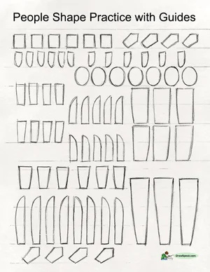 People Shape Practice — Draw Speak