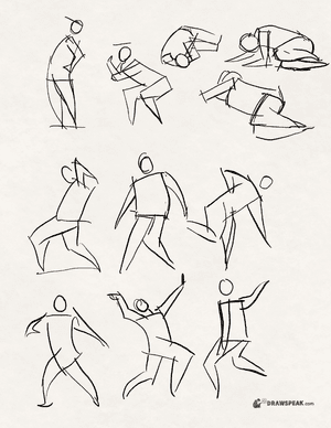 Shape Poses — Draw Speak